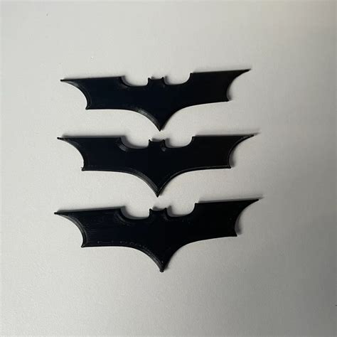 Batman Batarang Free 3d Print Model Makerworld