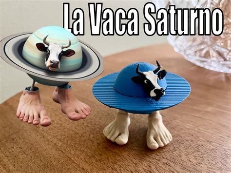 The Saturno Saturnita Cow—italian Brainrot By Bricksbyoskar Makerworld