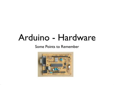 Pdf Learn Arduino Hardware Dokumentips