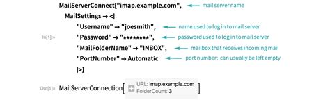 Set Up The Wolfram Language To Use Email—wolfram Documentation