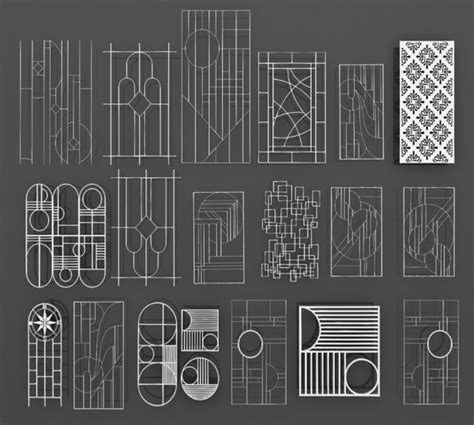 D Model CNC Decorative Panel TurboSquid