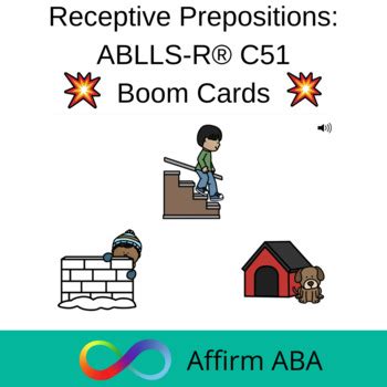 Receptive Prepositions ABLLS R C By Affirm ABA TPT