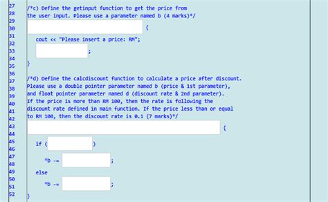 Solved 1 2 3 4 Given An Incomplete Program Below Complete