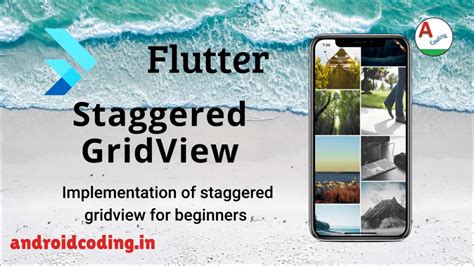 Flutter Staggered Gridview Implementation