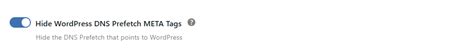 Remove Dns Prefetch Wordpress