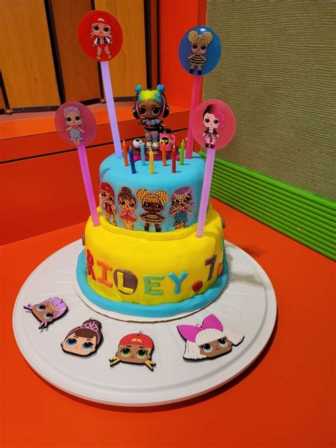 Cartoon Character Birthday Cake