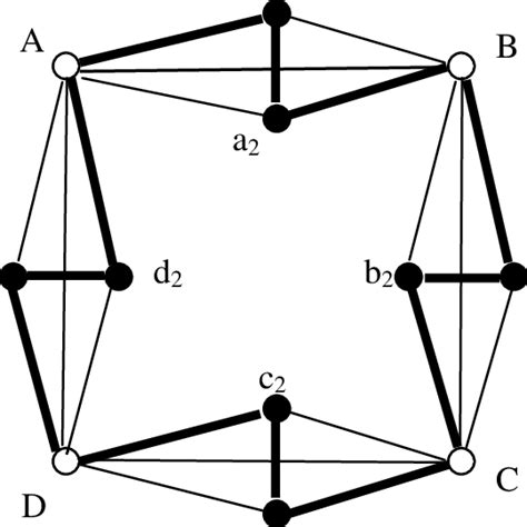 A Graph And A Shortest Hamiltonian Circuit Download Scientific Diagram