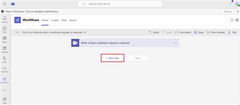 How Can I Configure The Microsoft Teams Webhook To Receive Dsm System Notifications Synology