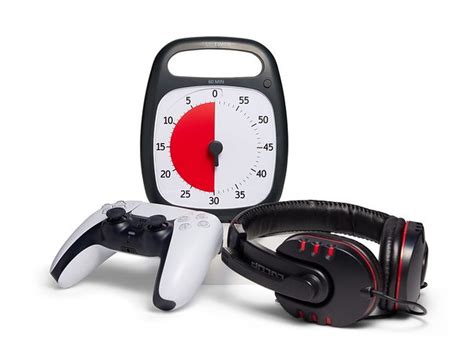 Time Timer® Plus Charcoal 60 Minuten Timetimer