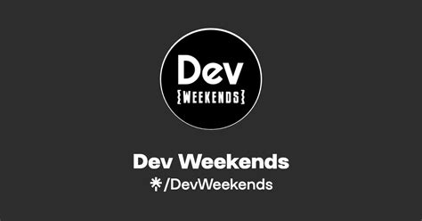 dev weekends instagram facebook linktree
