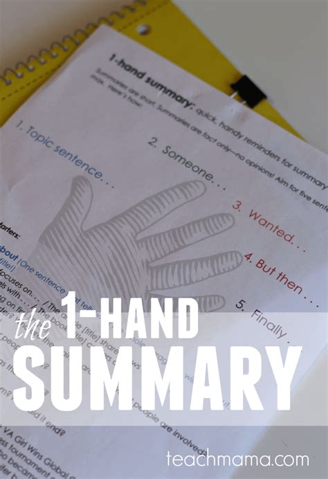 Writing A Summary 4Th Grade Simple Summaries Lesson Plan Education Com Lesson Plan Education