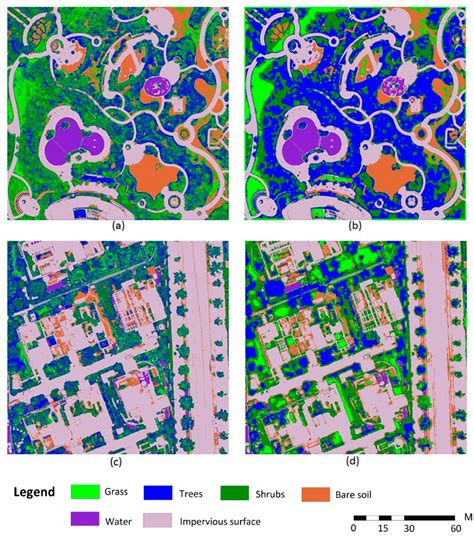 Classification Results For Rgb Only And Rgbgt31 Using Rf A Image A Download Scientific