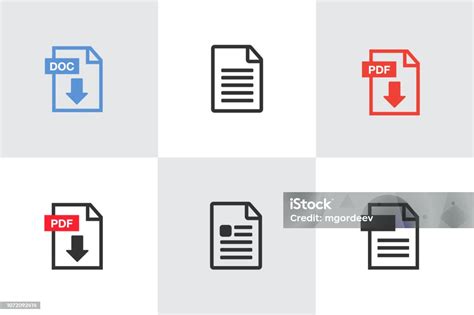 pdf 檔下載圖示文檔文本符號 web 格式資訊pdf 圖示向量圖形及更多互聯網圖片 互聯網 圖示 平面設計 istock