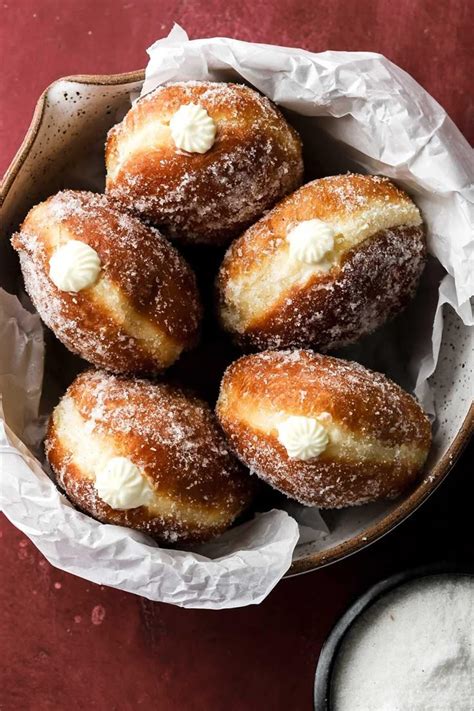 Bavarian Cream Donuts Baran Bakery Recipe In 2022 Bavarian Cream