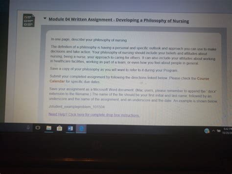 solved module 04 written assignment developing a