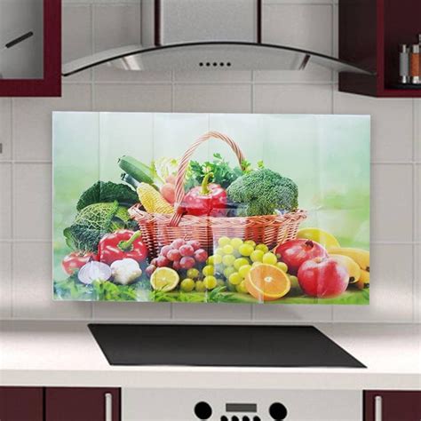 สติ๊กเกอร์ติดผนัง กันน้ำมันกระเด็นสำหรับห้องครัว สติ๊กเกอร์ติดห้องครัว กันคราบน้ำมัน สามารถทำ