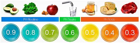AlimentaÇÃo Natural And NutracÊutica Ph Dos Alimentos Acidose