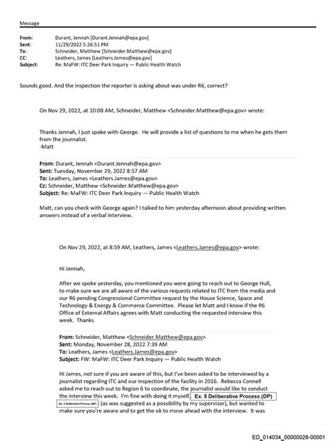 Foia Request Number Epa 2023 002748 Record 4 Documentcloud