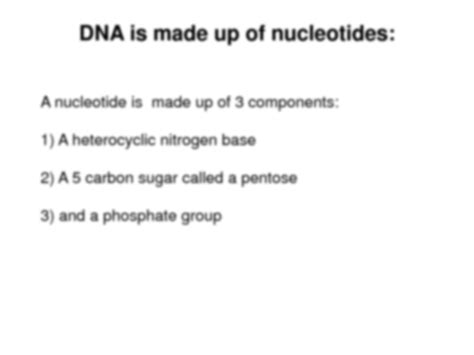 SOLUTION Dna Structure Studypool SOLUTION Dna Structure Studypool