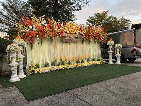 ฉากหลัง ถ่ายรูป งานบวช