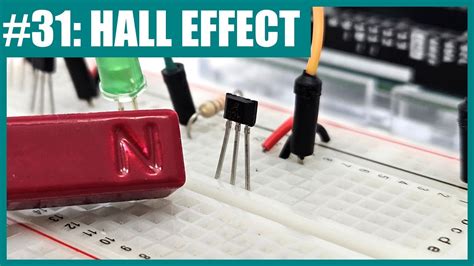 How To Use A Hall Effect Sensor With Arduino Lesson 31 Youtube