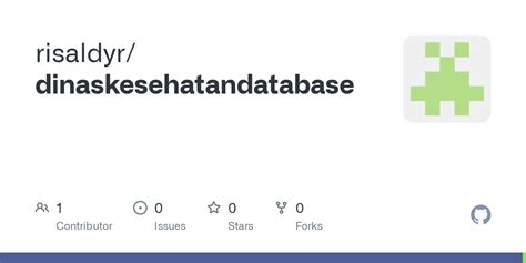 Github Risaldyr Dinaskesehatandatabase