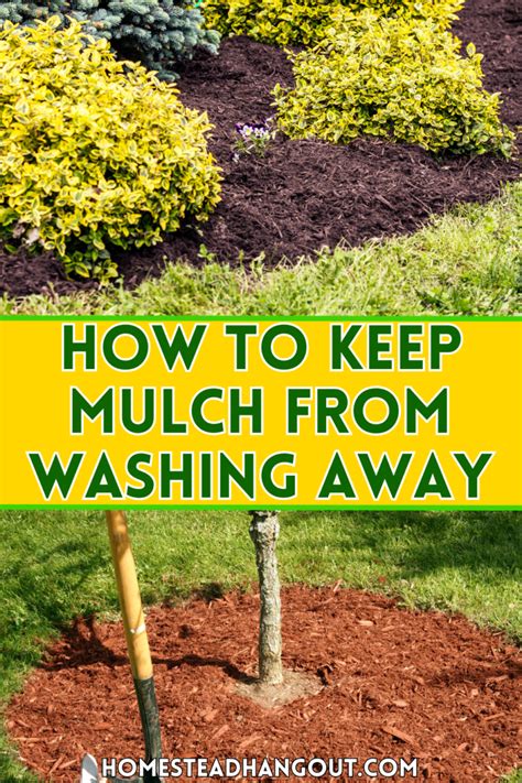 How To Keep Mulch In Place And Prevent It From Washing Away The Homestead Hangout