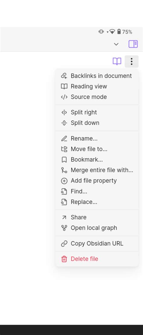 Main Menu Lower Right Hamburger Breaks In Landscape Bug Reports Obsidian Forum