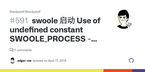 Swoole 启动 Use Of Undefined Constant Swooleprocess Assumed Swooleprocess · Issue 591