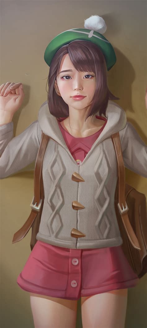 3d可爱美女 绿色帽子 高清手机壁纸高清动漫手机壁纸我爱桌面