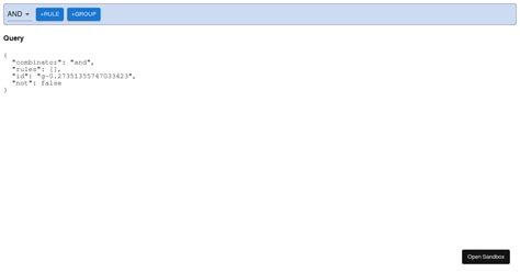 React Querybuilder Material Example Codesandbox