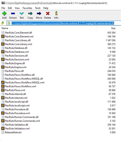 update runtime in a decision service flexrule resource hub