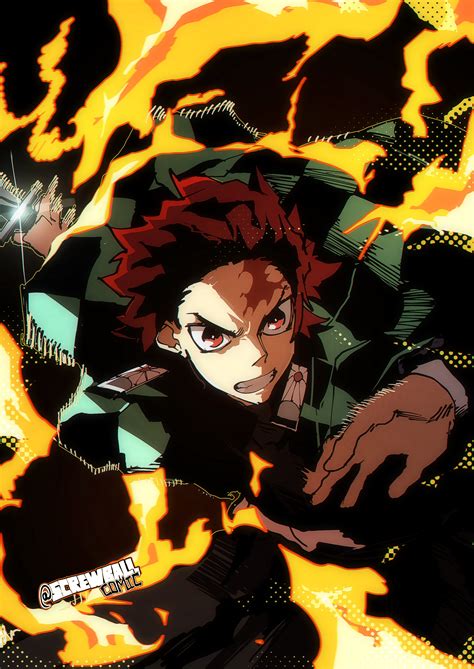 Kamado Tanjirou Kimetsu No Yaiba Drawn By Isaacchief300 Danbooru
