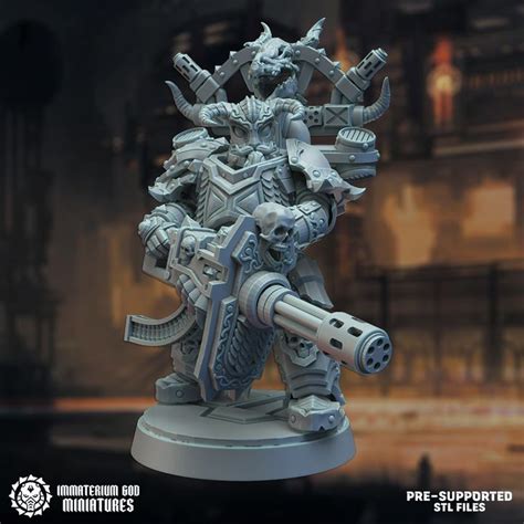 Dark Foundry Black Steel Protectors Wargame Exclusive