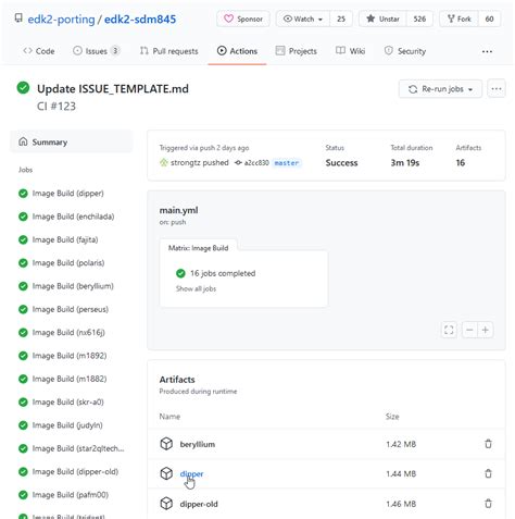 如何下载最新构建的UEFI固件How to download the latest artifact of UEFI firmware EDK II UEFI Renegade