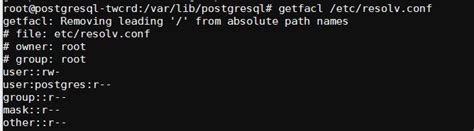 postgresql can t start setting nf acls pg ctl server did not start in time · issue