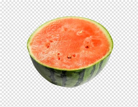 투명 배경에 고립 된 수박 조각 프리미엄 Psd 파일