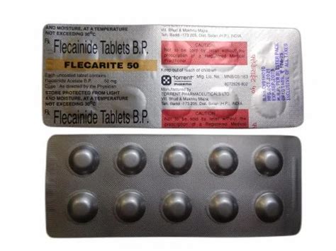 Flecainide Tablet 50mg At ₹ 250box Nagpur Id 27119266130