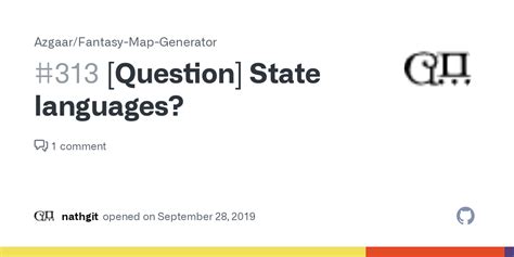 Question State Languages Issue Azgaar Fantasy Map Generator GitHub