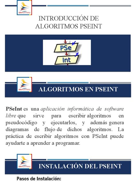 Introduccion Algoritmos Pseint Descargar Gratis Pdf Algoritmos Lenguaje De Programación