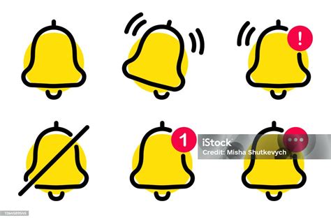 알림 벨 아이콘입니다 알람 시계 및 스마트 폰 응용 프로그램 경고 또는 새로운 메시지에 대한 새로운 알림벨벨울림 벨은 새로운 알림을 경고 흔들고있다 웹 사이트 로고 응용