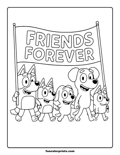 Bluey Coloring Pages 50 Free Printable Pdf Designs