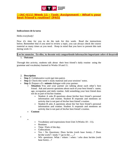 Ac S11 Week 11 Task Assignment Whats Your Best Friends