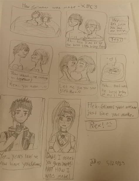 How Rex And Pyra Made Glimmer Its Always The Hot Springs Zoom In To