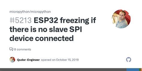Esp32 Freezing If There Is No Slave Spi Device Connected · Issue 5213
