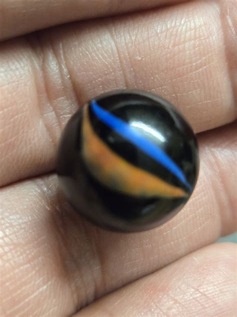 🔥 Vintage Christensen Toy Marble Black Ebay