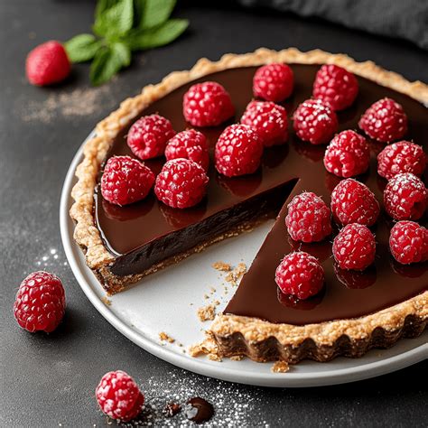 How To Make The Best Chocolate Raspberry Tart