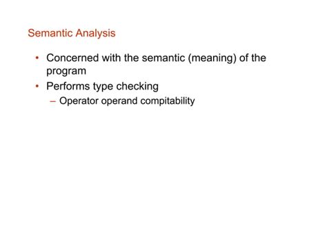 Lecture 01 Introduction To Compiler Pdf