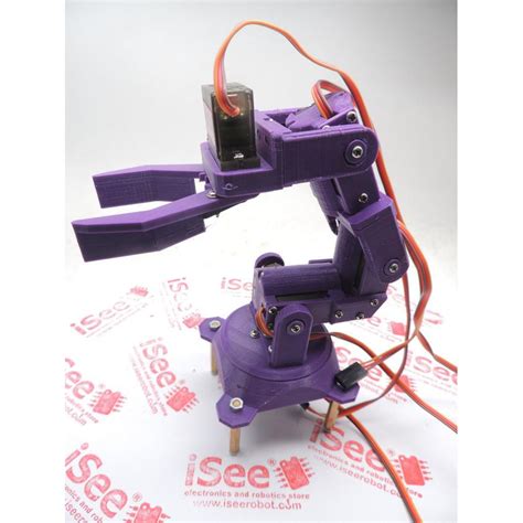 Jual Arm Robot Lengan Tangan 5 Dof Education Servo Metal Mg90 For