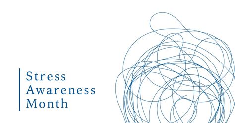 Stress Awareness Month Mental Health Awareness Initiative